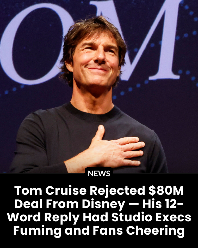 Tom Cruise Turns Down Disney’s $80M Offer With a 12-Word Mic Drop ...